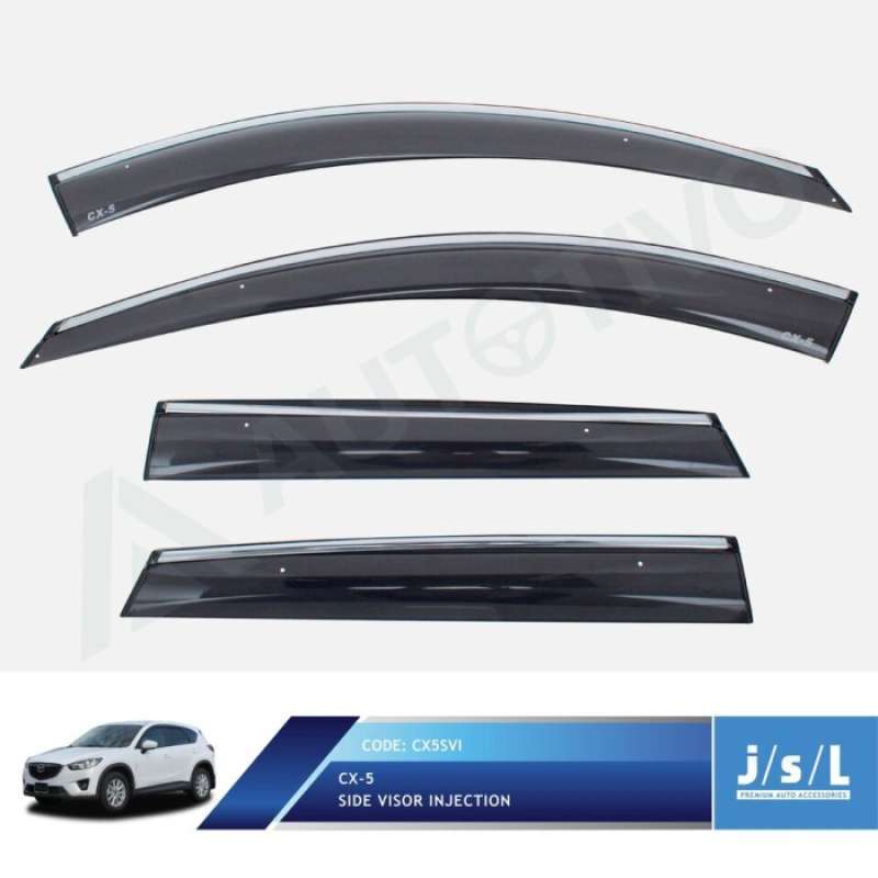 Jual JSL Talang Air Injection Mazda CX5 Side Visor - Multicolor di Seller Jaya Unggul Sejahtera ...