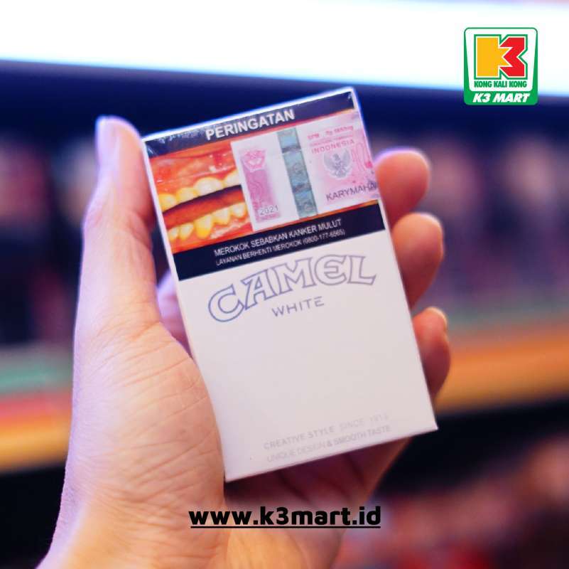 Jual Camel Cigarette White Rokok [20 Batang/ Bungkus] Di Seller K3mart ...