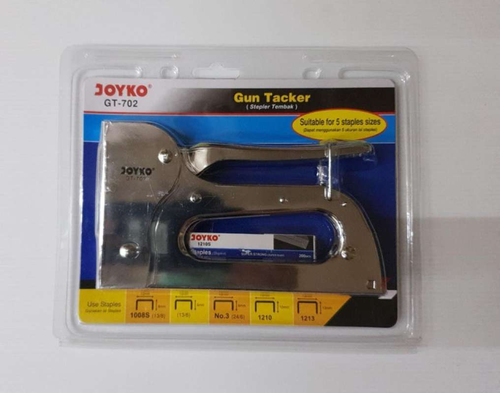 Jual STAPLER TEMBAK JOYKO GT-702 | GUN TACKER HEAVY DUTY GRATIS ISI ...