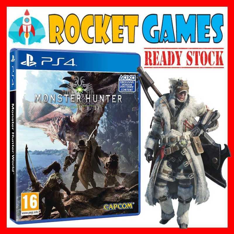 Jual PS4 MONSTER HUNTER WORLDS REG 2 ENGLISH di Seller Rocket Games ...