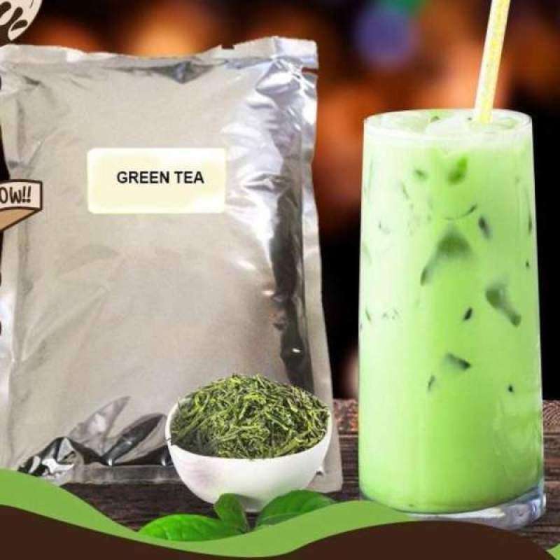 Jual Powder Green Tea 1kg / Bubuk Minuman Green Tea di Seller Double ...