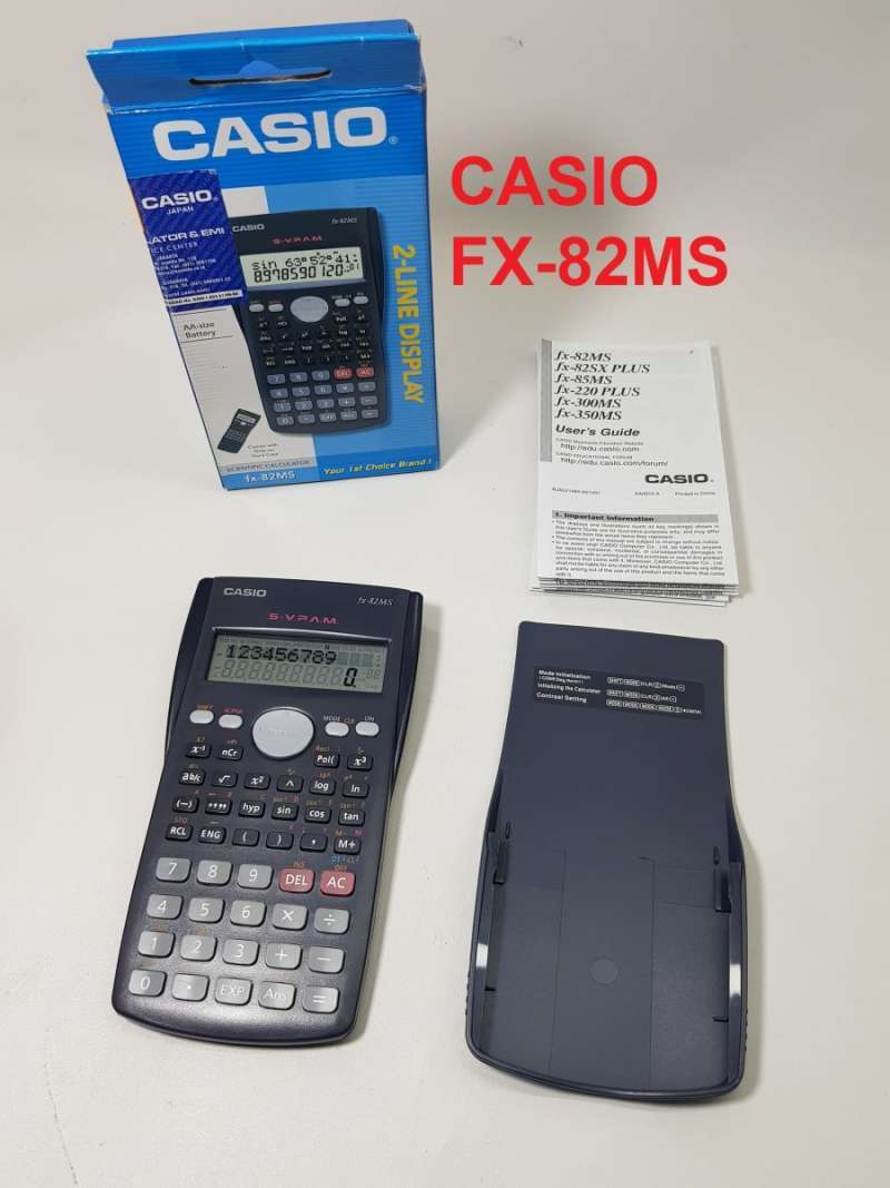 Jual Calculator Casio Fx-82MS - Scientific Calculator - kalkulator di Seller Florens Electric ...