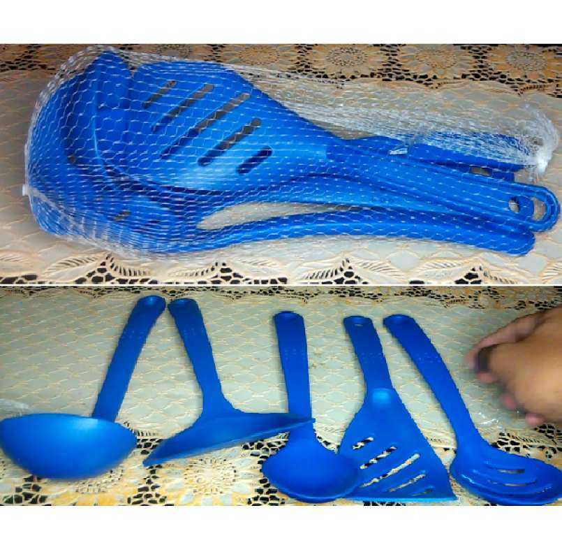 Jual TEFLON COOKING TOOL SET Peralatan Memasak Teflon Lengkap Anti ...