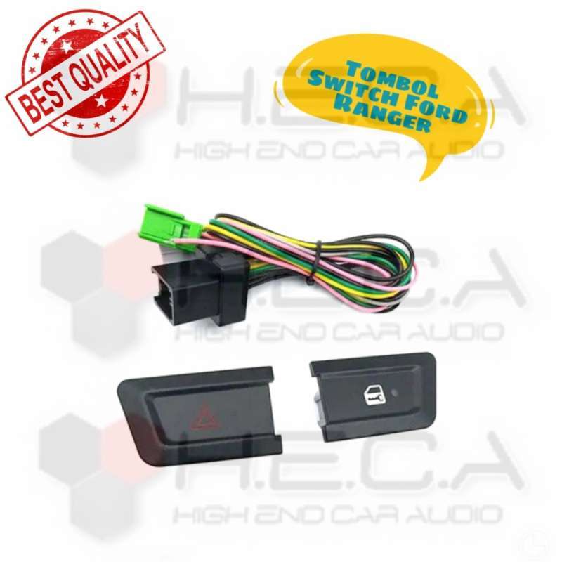 Jual Tombol Switch FORD RANGER 2012 Hazard Button Full Kit di Seller ...