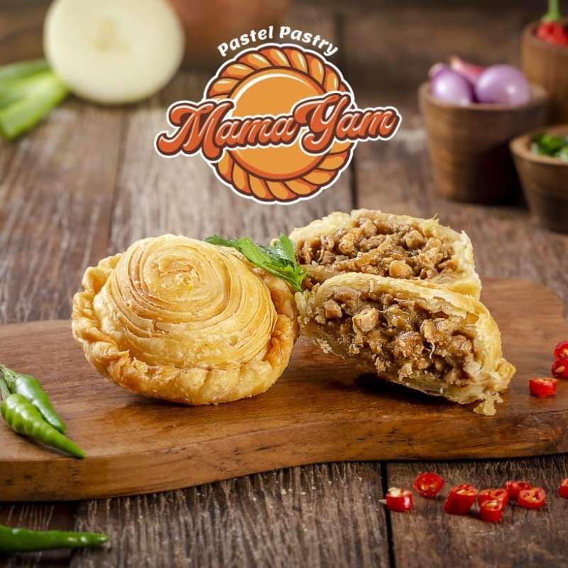Jual Matang - Pastel Pastry Mama Yam 10 Pcs | Pastel Ayam [Daan Mogot ...
