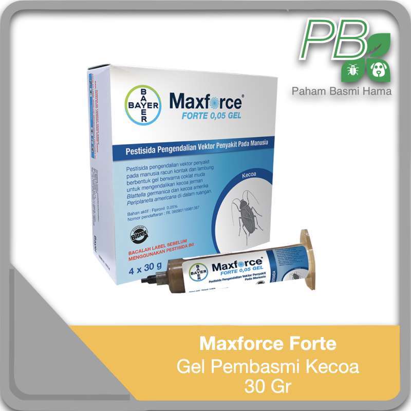 Jual Maxforce Forte - Gel Pembasmi Kecoa - Bayer - Basmi Kecoa Cepat ...