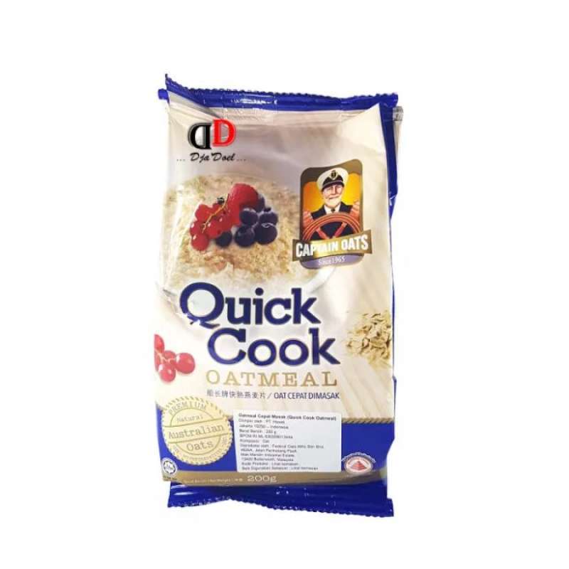 Jual Captain oats quick cooking 200gr di Seller Ranch Market Grand ...