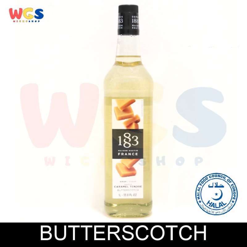 Jual Syrup 1883 Maison Routin France Butterscoth Flavored 33.8 fl oz ...