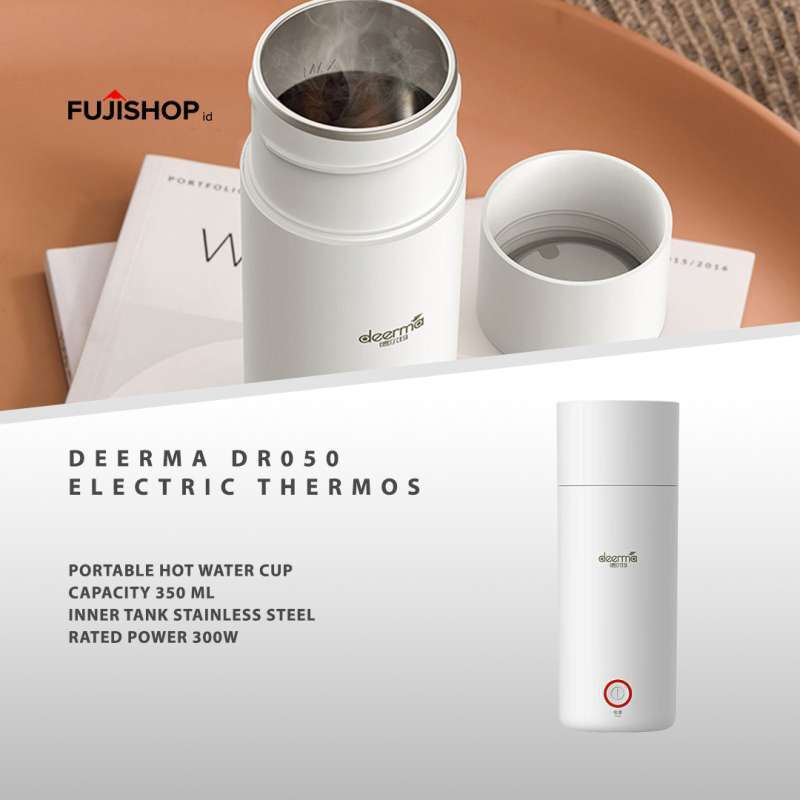 Jual Deerma DR050 Electric Kettle Heat Thermos Bottle di Seller Fuji ...
