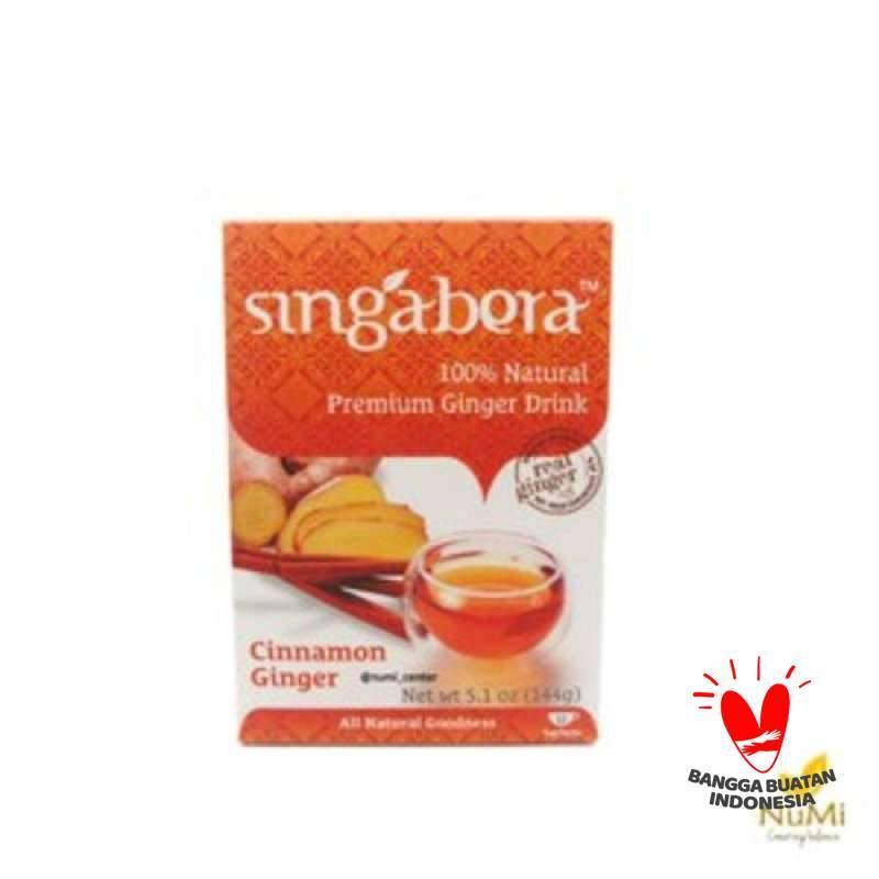 Jual Singabera Cinnamon Ginger Drink Minuman Jahe Kayu Manis 12 sachet ...