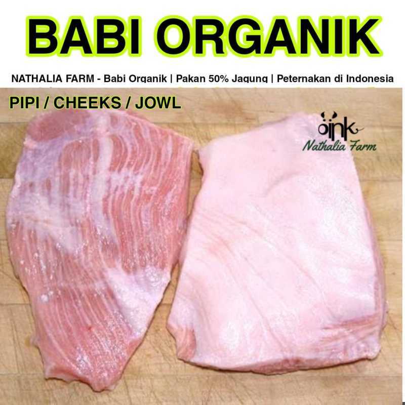 Jual NFKPork - PIPI BABI / PORK CHEEKS - Organic Pork - Daging Babi ...