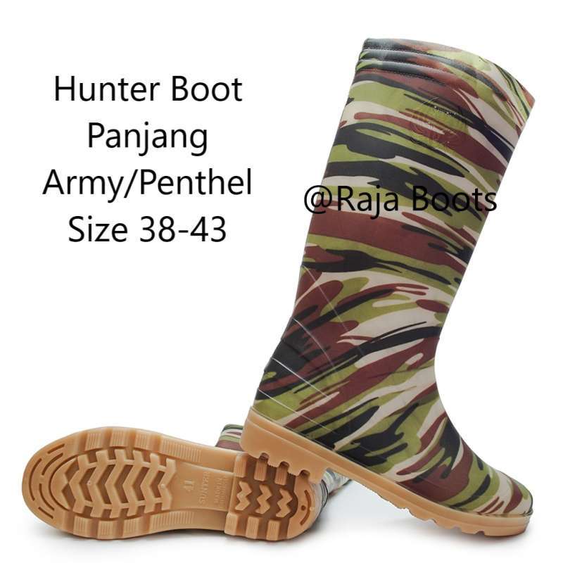 Promo Sepatu Boot Hunter Doreng Panjang Terbaik Dan Termurah Diskon 20% ...