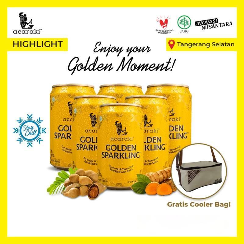Jual Acaraki Golden Sparkling Kunyit Asam with Soda - Kaleng 320ml ...