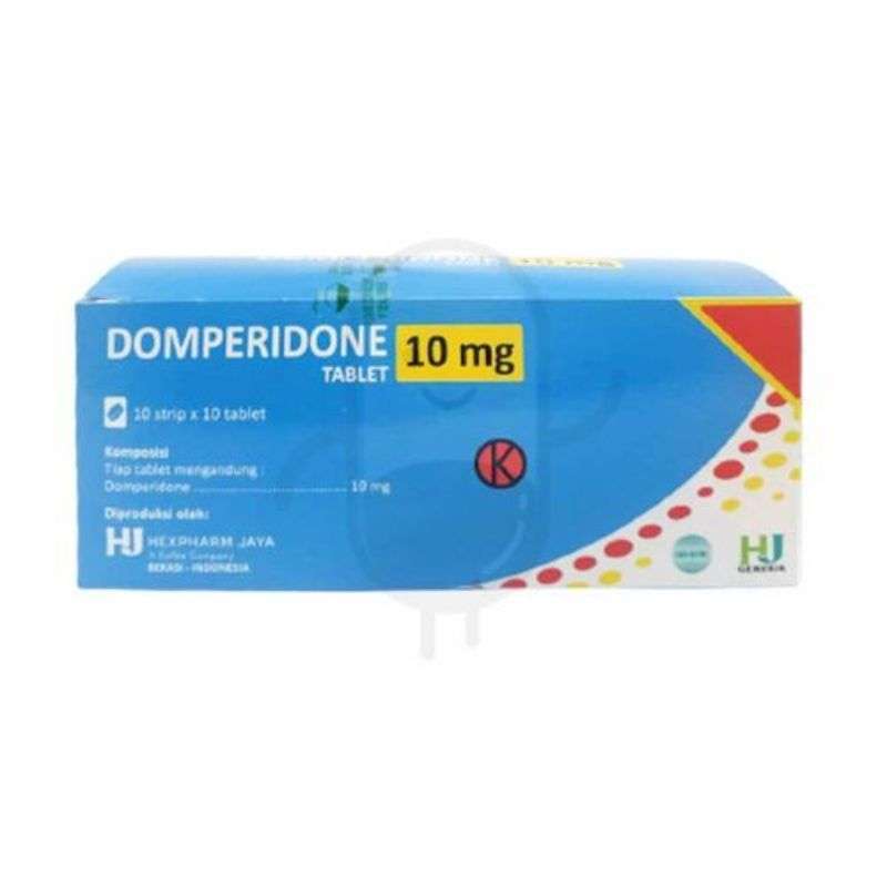 Promo DOMPERIDONE HEXPHARM 10 MG BOX 100 TABLET Diskon 2% di Seller ...