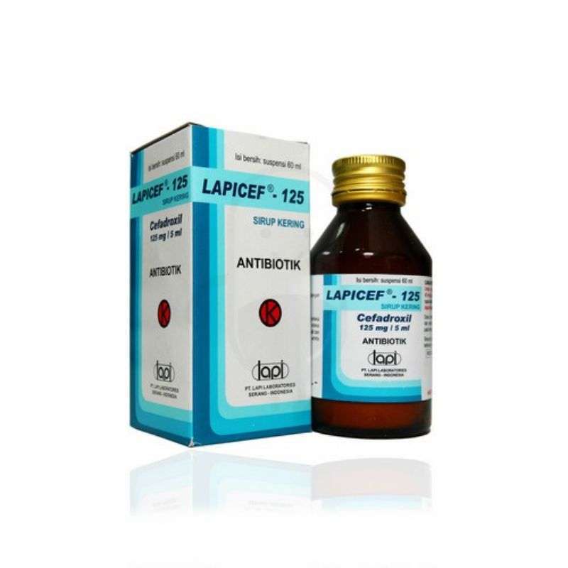 Jual LAPICEF 125 MG-5 ML SIRUP 60 ML di Seller Apotek MOSE Official ...