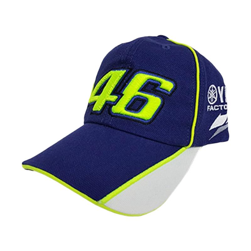 Jual Yamaha YAVR46C0010A Factory Racing Cap 01 Topi - Blue di Seller ...