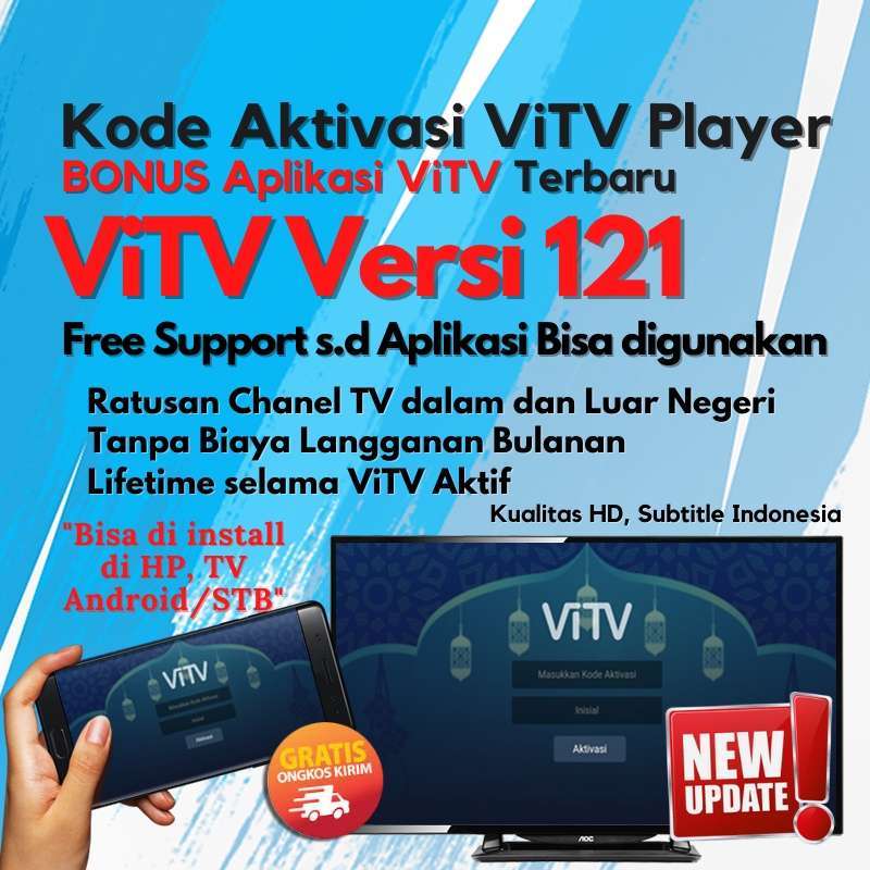 Jual [Voucher] Kode Aktivasi ViTV - 1 Bulan di Seller Windy Store ...