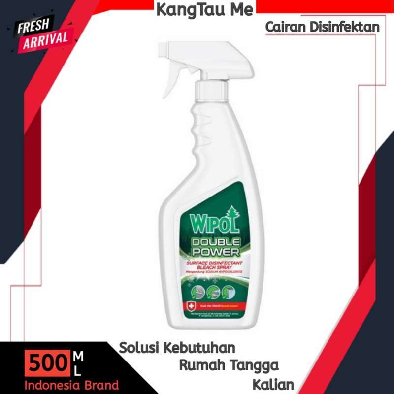 Jual Wipol Power Clean Disinfectant Spray [500 mL] di Seller Kangtau Me Mart - Cileungsi, Kab ...