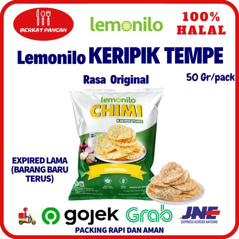 Jual Lemonilo Keripik Tempe Chimi Rasa Original 50gr di Seller Berkat ...