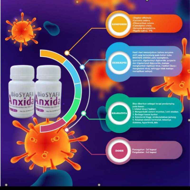 Jual Anxida Biosyafa - Probiotik SIklus di Seller TiaraShop - Wanasari ...