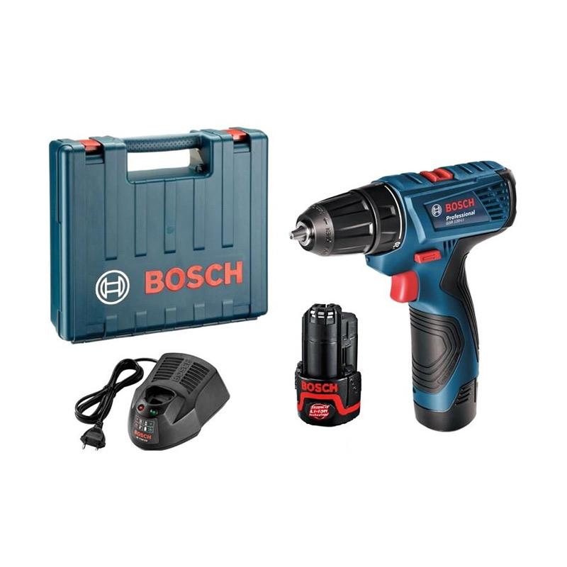 Jual Bosch GSR-120 LI Bor Cordless Drill [12 V/ 1 Baterai] di Seller ...