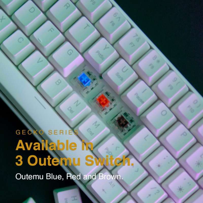 Jual Koodo Gecko Mechanical Keyboard Gaming Wireless Di Seller Connect ...