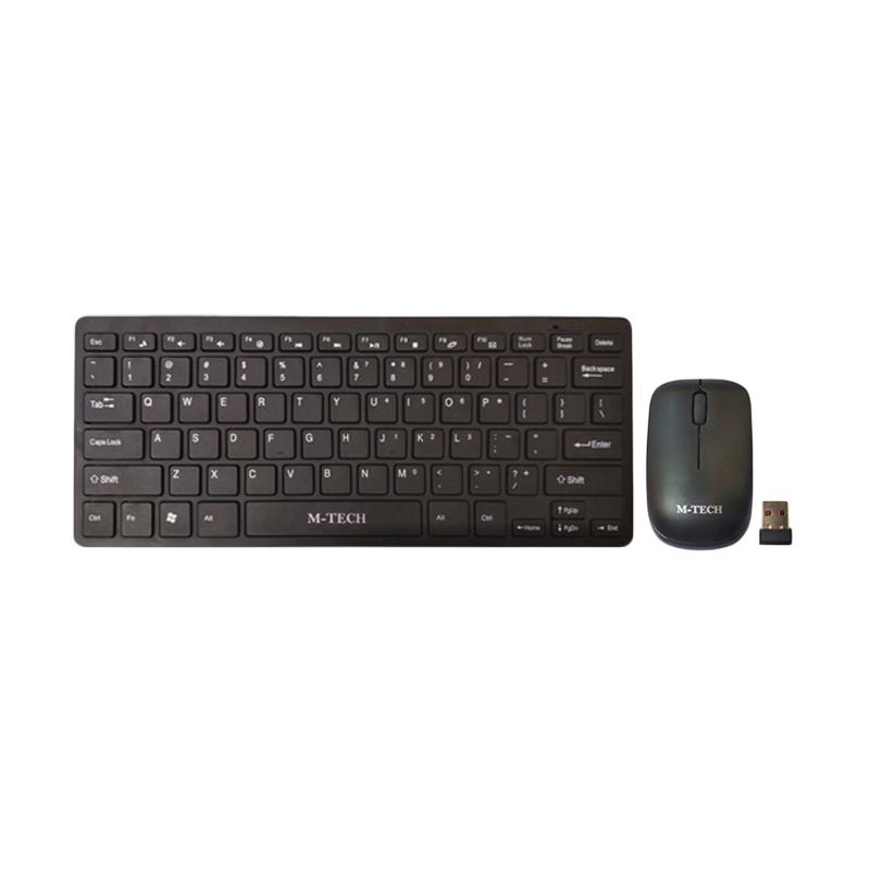 Promo KEYBOARD MINI MULTI+MOUSE WIRELESS M-TECH COMBO STK-03 / KB06-MTC ...