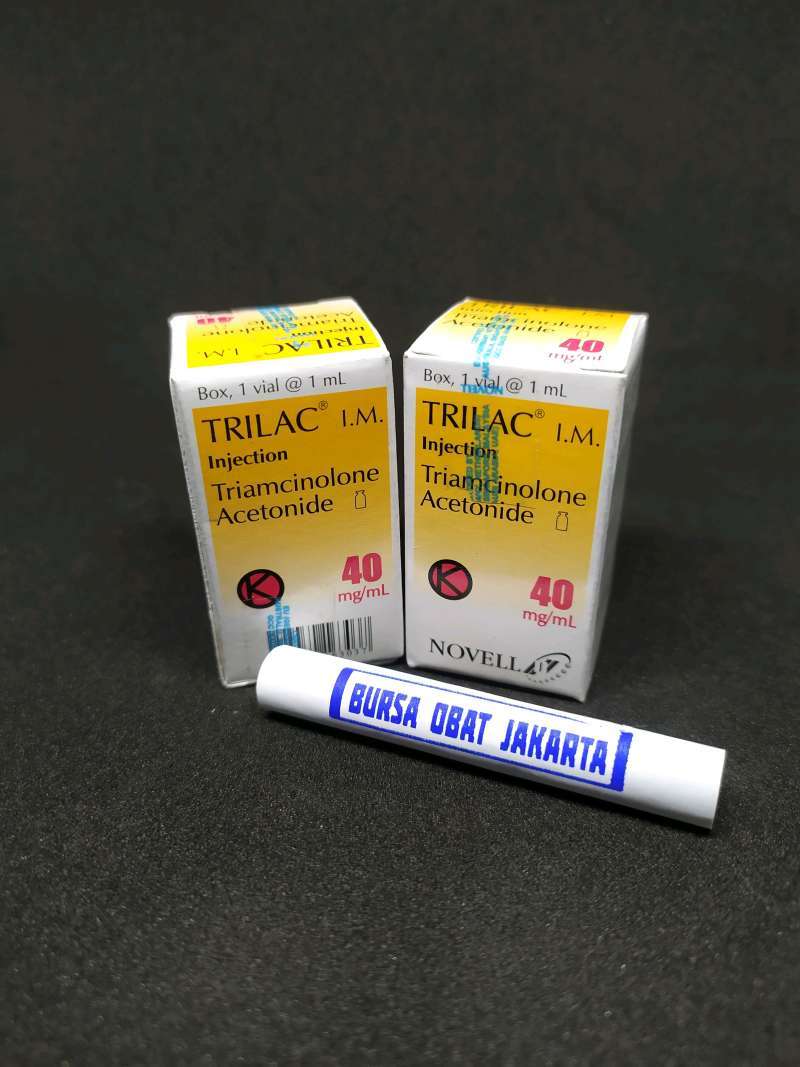 Jual Trilac 40/1ml injeksi obat jerawat dan keloid di Seller RUMAH ...