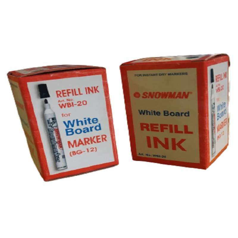 Jual Snowman White Board Marking Ink Tinta Refill di Seller SERUKA ...
