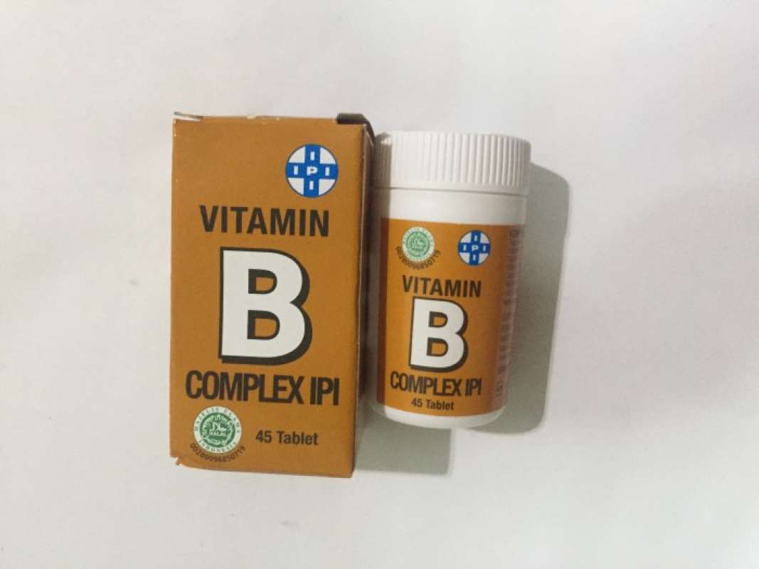Jual Vitamin B Complex IPI isi 45 tab per botol di Seller TiaraShop - Wanasari, Kab. Bekasi | Blibli