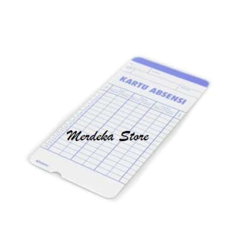 Jual KARTU ABSENSI KRISBOW KARTU ABSEN 100PCS di Seller Merdeka17_Store ...