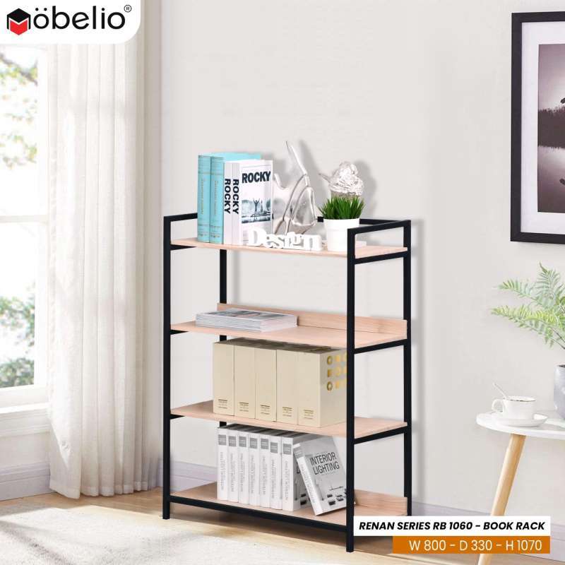 Promo Rak Buku Besi Multifungsi Modern Minimalis Diskon 50% Di Seller ...