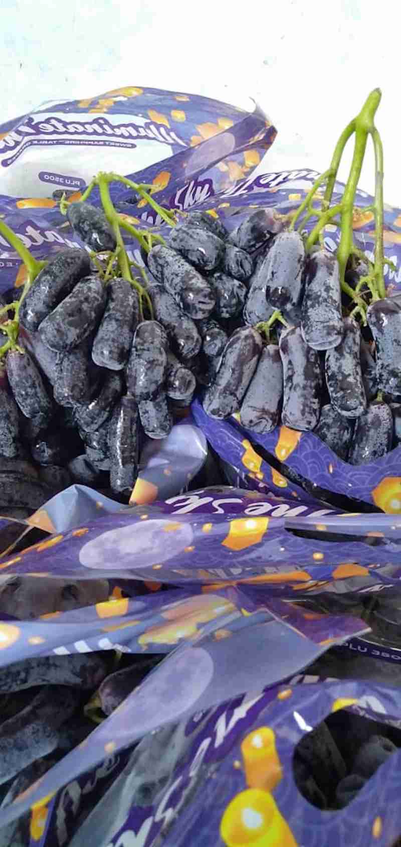 Jual BUAH ANGGUR SWEET SAPPHIRE MOONDROP USA BLACK SEEDLESS GRAPES PER ...