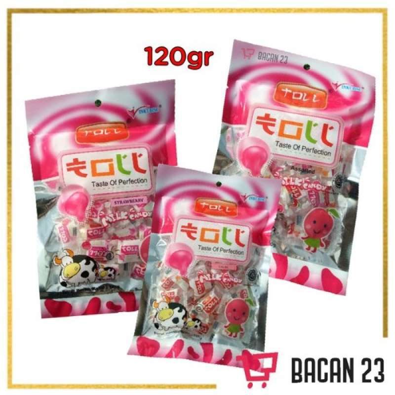 Jual Toll Milk Candy ( 120 Gr ) (talas-assorted-strawberry) - Permen ...