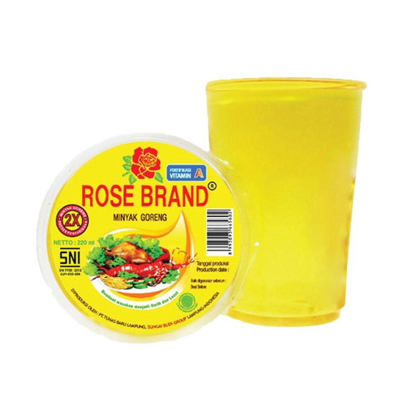 Jual Minyak Goreng Kemasan Gelas Rose Brand Termurah - Harga Grosir ...