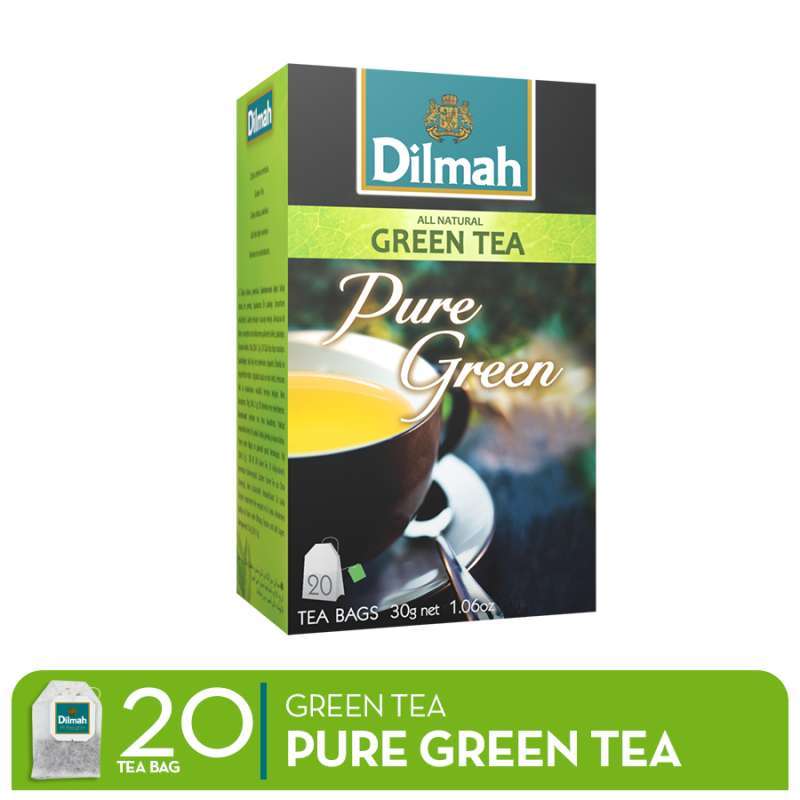 Jual Dilmah Pure Green Tea - Teh Celup di Seller Foodplus Official ...