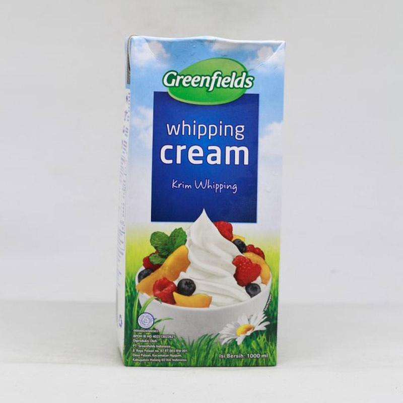 Jual GREENFIELDS WHIPPING CREAM 1 L di Seller Dunia chiko - Kebon Jeruk ...