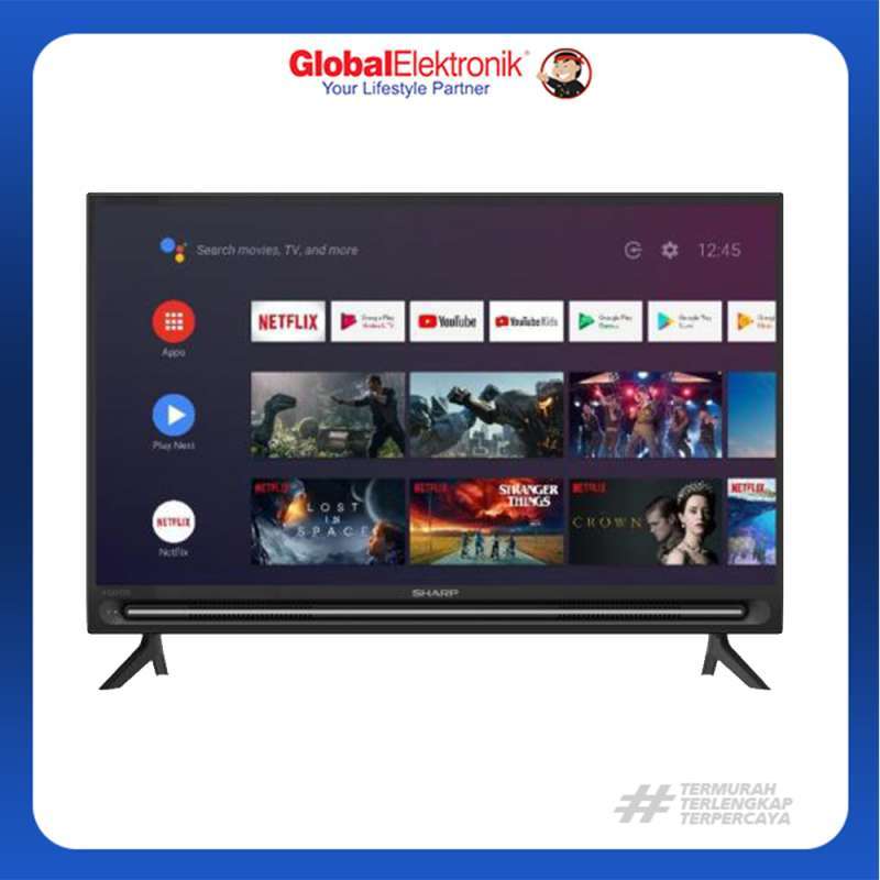 Jual SHARP 2T-C32BG1i Smart TV LED [32 Inch/ Android/ Google Assistant] di Seller Global ...