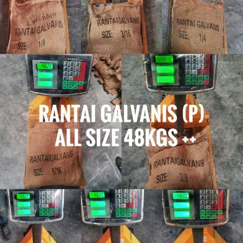 Jual Rantai Kapal Galvanis Karungan (48kg) - 3/8 di Seller Sinarmastool - Gundih-2, Kota ...