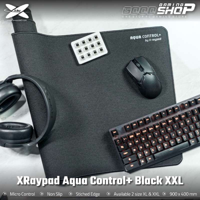 Jual XRaypad Aqua Control + Black - Gaming Mousepad di Seller GOOD GAMING SHOP - Mangga Dua ...