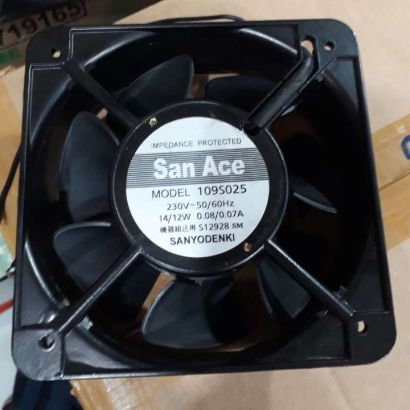 Jual Fan Cooling San Ace Sanyodenki 15 X 15 Cm 12-14 W di Seller Toko ...