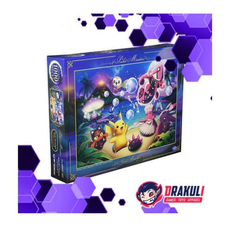 Jual Jigsaw Puzzle Ensky Pokemon Akala Moonlight 1000 Pieces di Seller ...