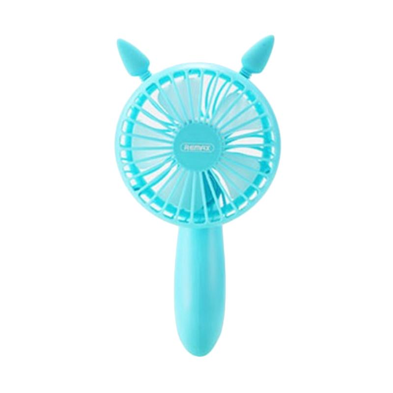 Jual Remax F16 Model Evil Portable Mini Fan [Original] - Blue di Seller ...