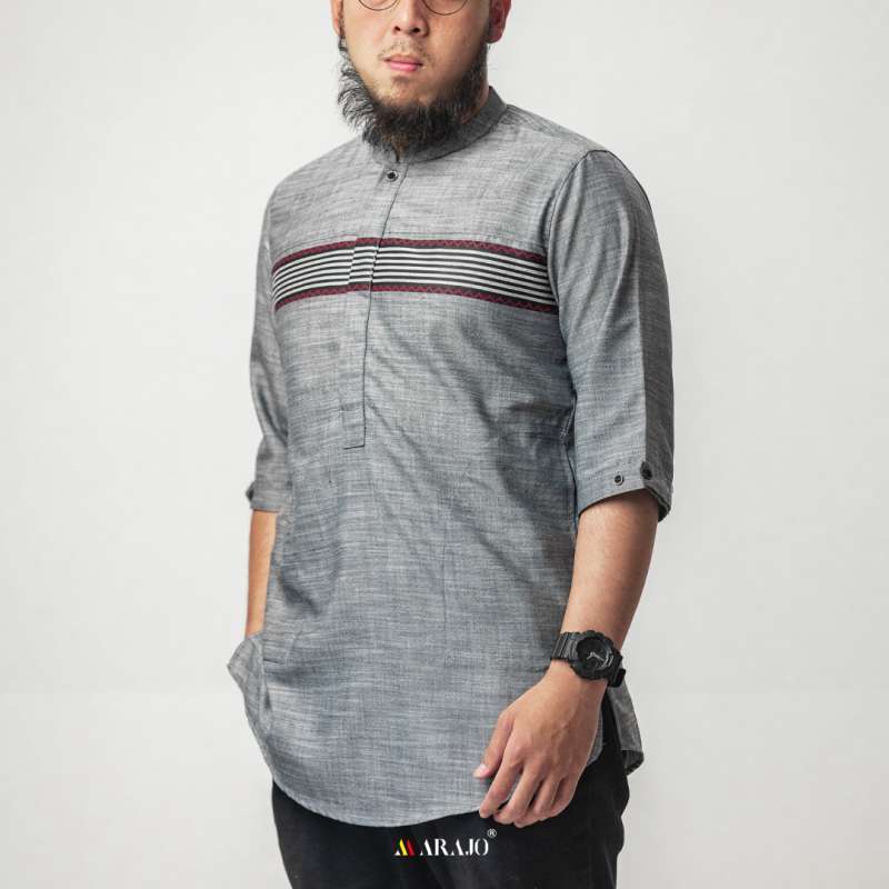 Jual Kemko Batik 3/4 - XL Abu Garis di Seller Marajo Official - Melong ...