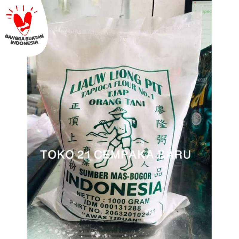 Jual Sagu Tani Cap Liauw Liong Pit 1 Kg | Tepung Tapioka Sagu Pak Tani ...
