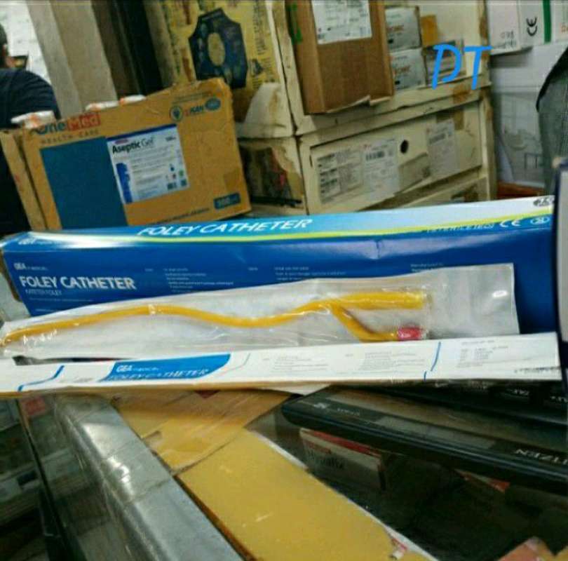 Jual Foley Catheter Ukuran 16 / 18 / 20 / Foley Kateter Ukuran 16 / 18 ...