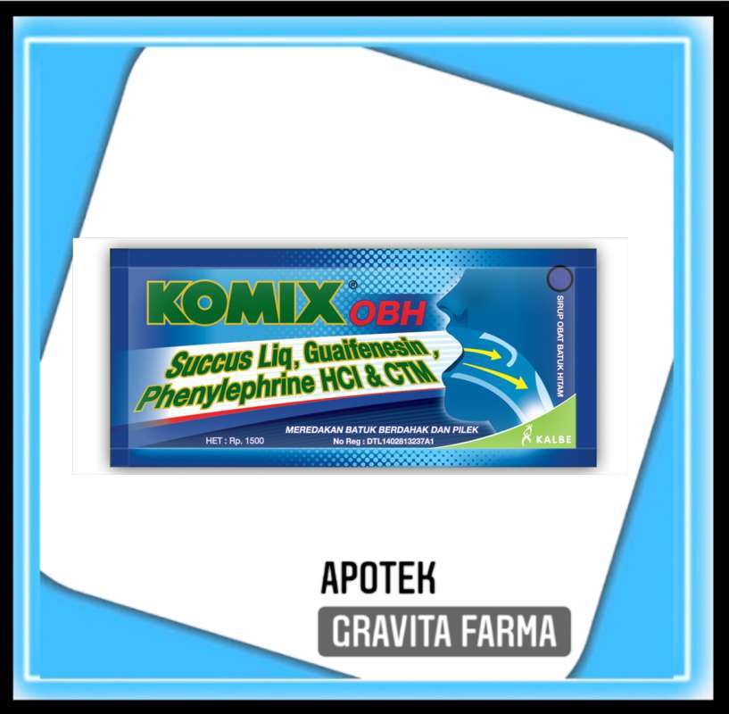 Jual Komix Obh Pe Sachet Di Seller Apotek Gravita Farma Official Store ... Jual Komix Obh Pe Sachet Di Seller Apotek Gravita Farma Official Store ...