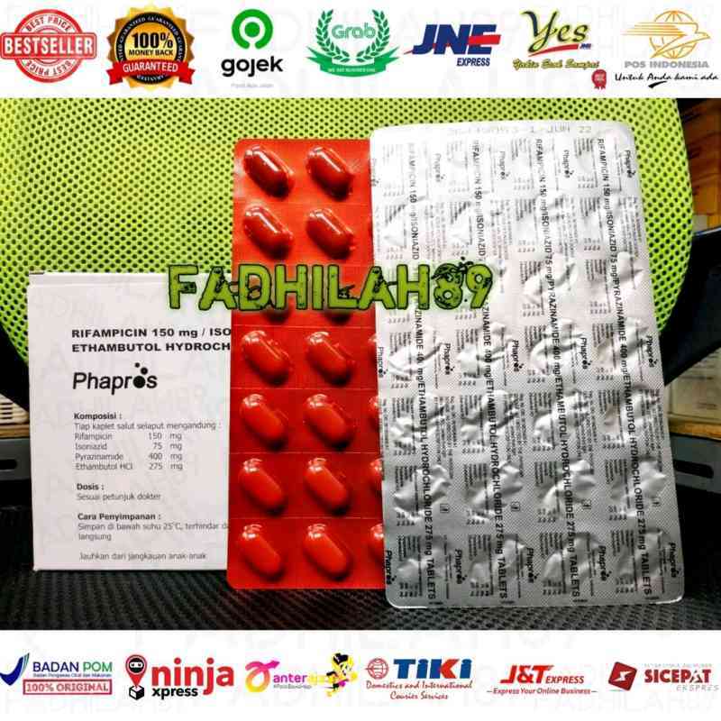 Promo PRO TB 4 ASKES ORIGINAL 28 TABLETS - OBAT TBC TUBERKULOSIS Diskon ...