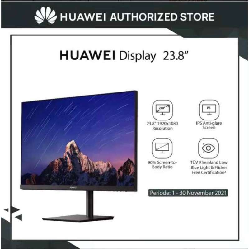 Jual HUAWEI DISPLAY 23.8 MONITOR FULL HD MONITOR/1080PIPS FULLVIEW ...