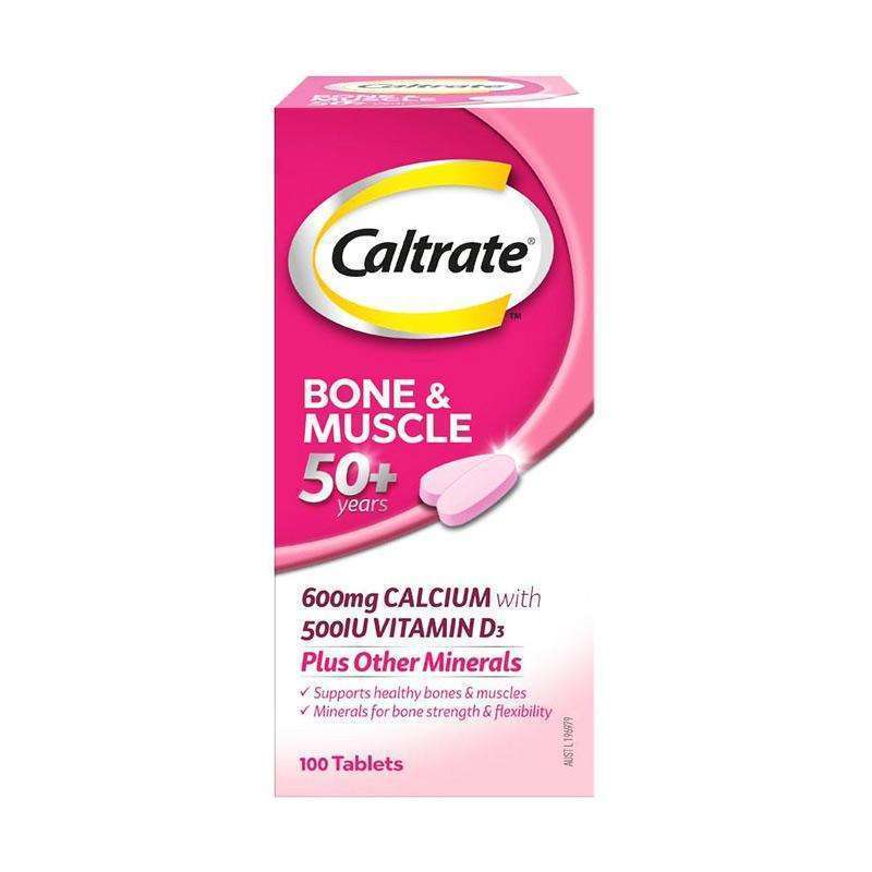 Jual Caltrate Bone & Muscle 50+ Years Suplemen [100 Tablets] Di Seller ...